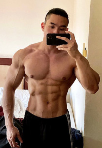 Pasit Charoensuk หนุ่มหล่อนายแบบ สายฟิตเนส กล้ามสวยเนื้อแน่น คมเข้มเซ็กซี่